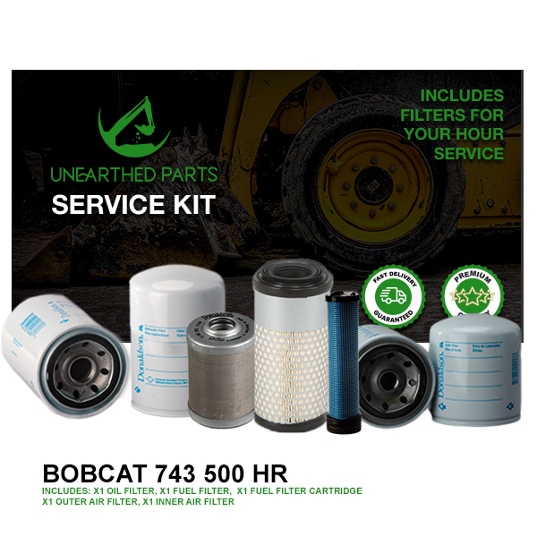 Bobcat 743 500 Hour Service Kit - Unearthed Parts