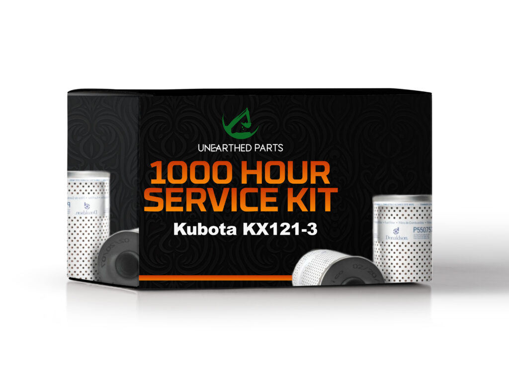 Kubota KX121-3 1000 Hour Service Kit - Unearthed Parts